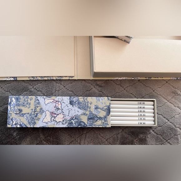 Dior | Other | Auth Dior Around The World Couture Stationary Set | Poshmark